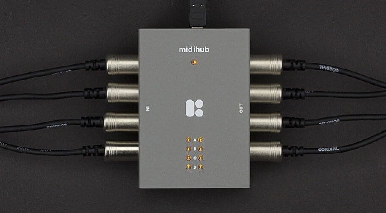 Midihub: customisable MIDI interface, processor and router - gearnews.com