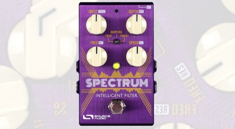 Source Audio Spectrum: A stereo filter effect pedal with deep editing ...