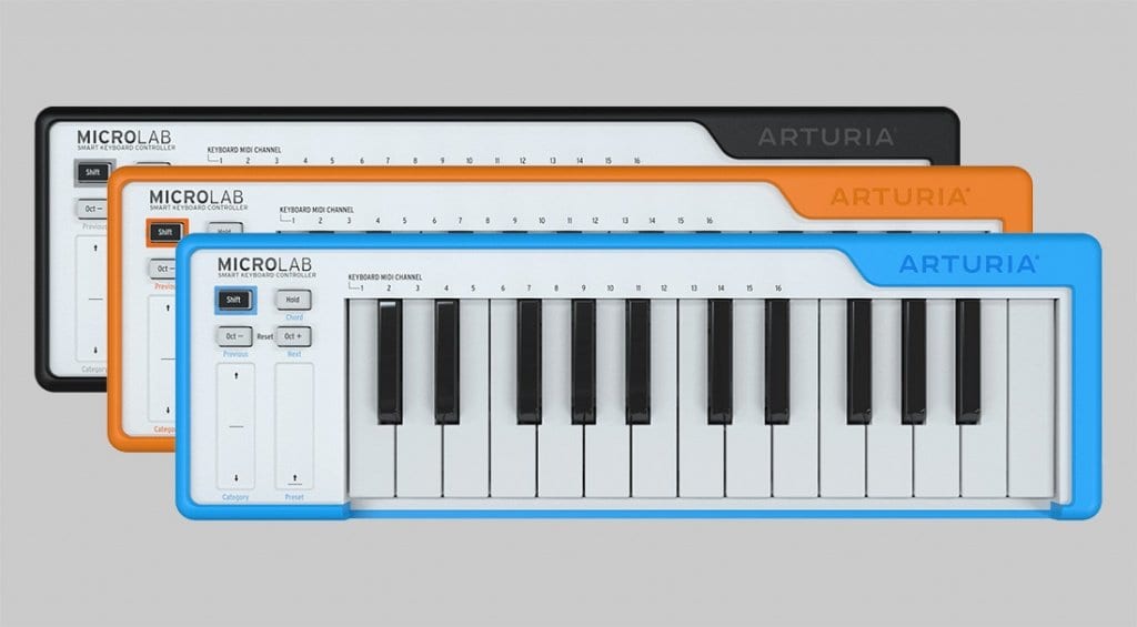 Arturia Microlab keyboard controller: 25 keys for making tracks on the ...