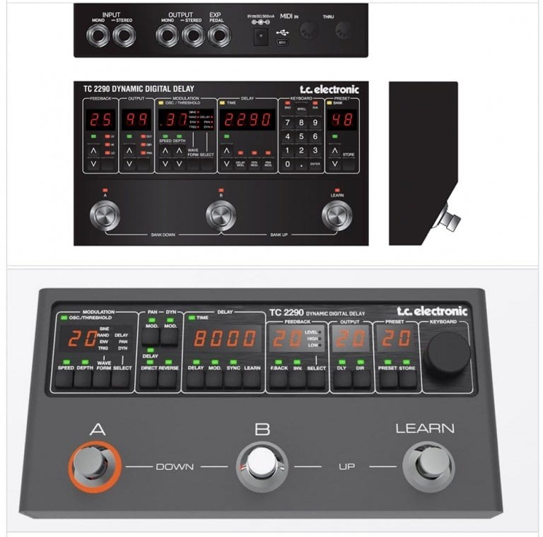 TC Electronic teases classic 2290 digital delay - as a guitar pedal ...