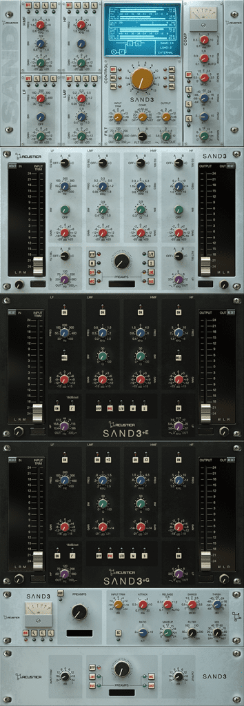 Acustica Audio Sand3: SSL console emulation with two new EQs - gearnews.com