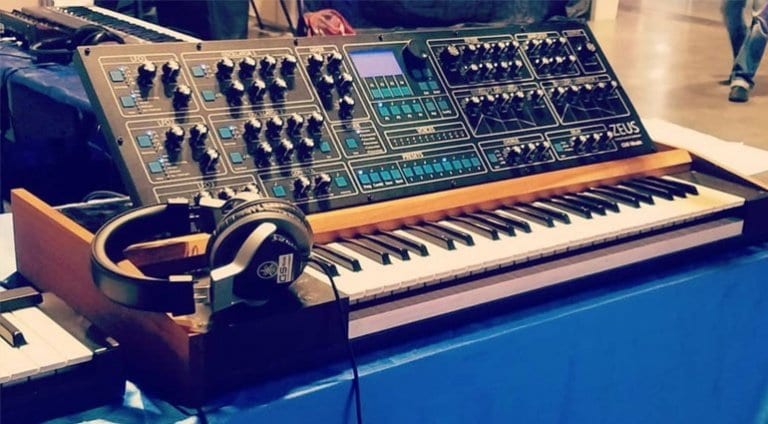 Zeus polyphonic analog synthesizer revealed by GS Music - gearnews.com
