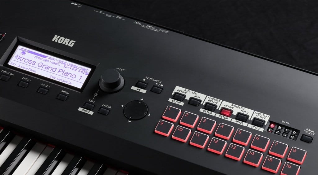 Korg release an updated and expanded KROSS with a "super matt black ...