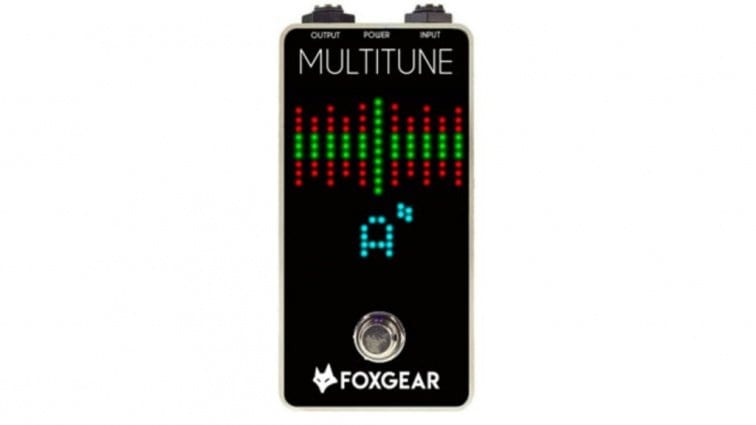 FoxGear Multitune: A polyphonic tuner pedal for opening tunings ...