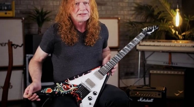 Megadeth's Dave Mustaine is auctioning off signature guitars ...