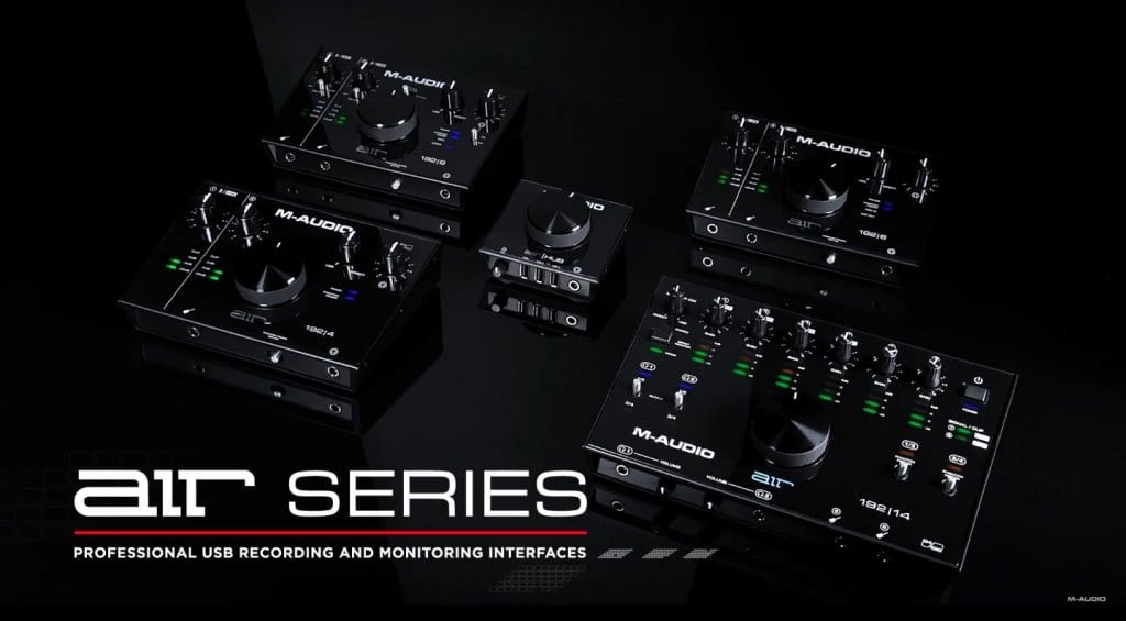 M-Audio AIR series: New USB-C audio interfaces with Crystal preamps ...