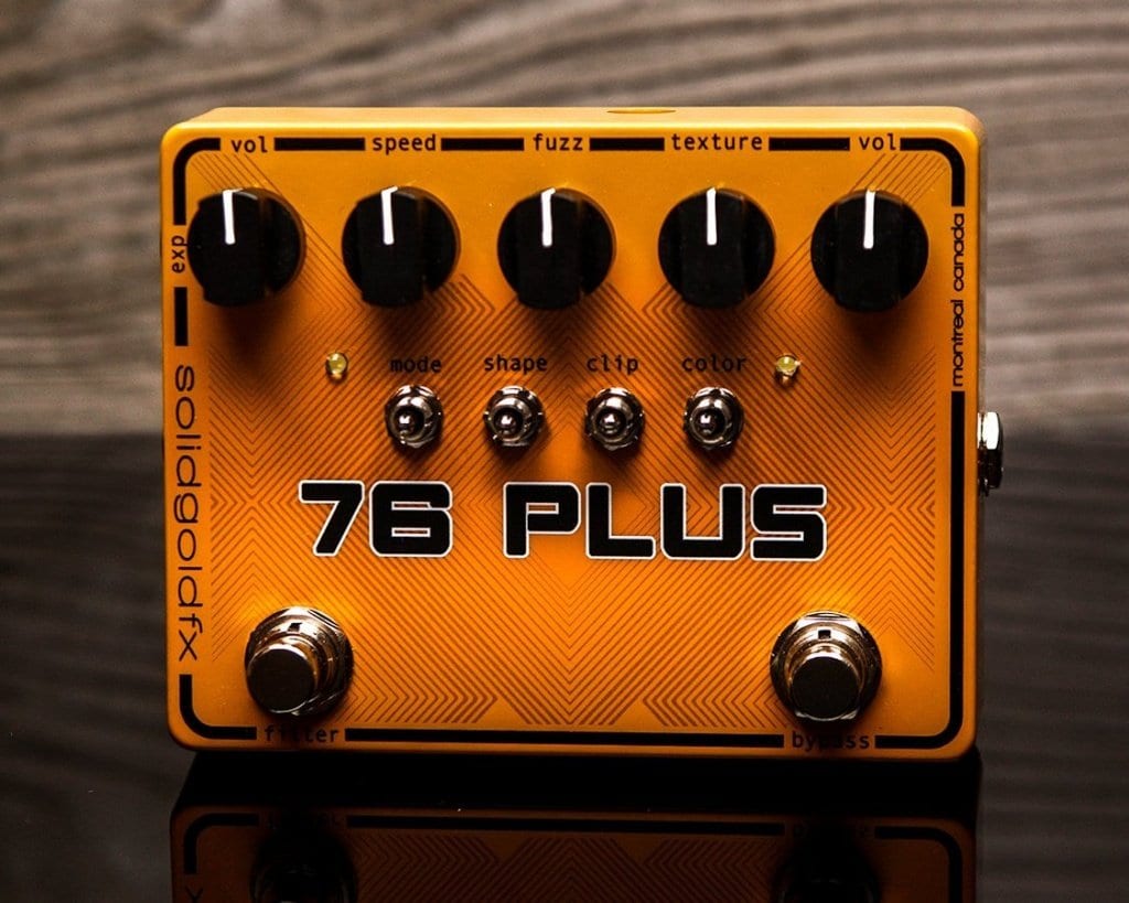 Solid Gold FX 76 Plus Octa-Fuzz: A filthy fuzz with wah-like sweeps ...