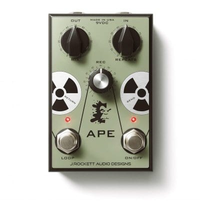 J Rocket Audio APE pedal adds vintage echo tone to your digital delays ...