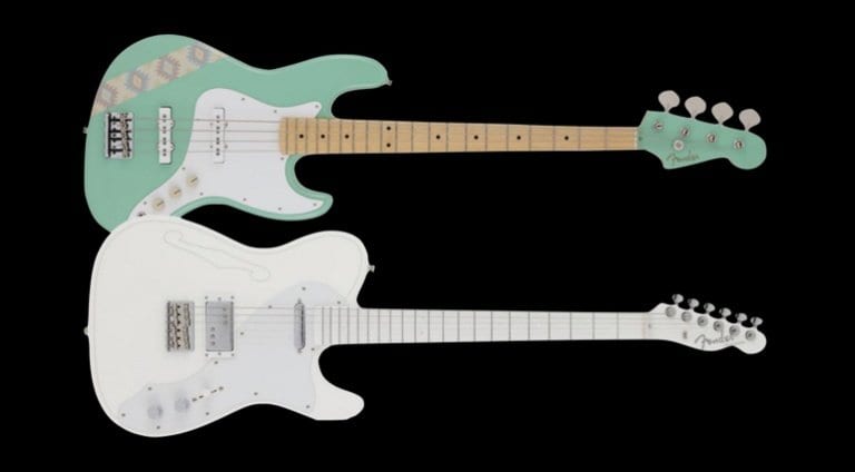 Fender Silent Siren Jazz Bass and Telecaster: Female J-pop band gets ...