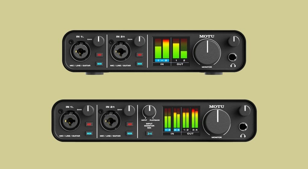 MOTU introduces the M2 and M4 USB-C audio interfaces - gearnews.com