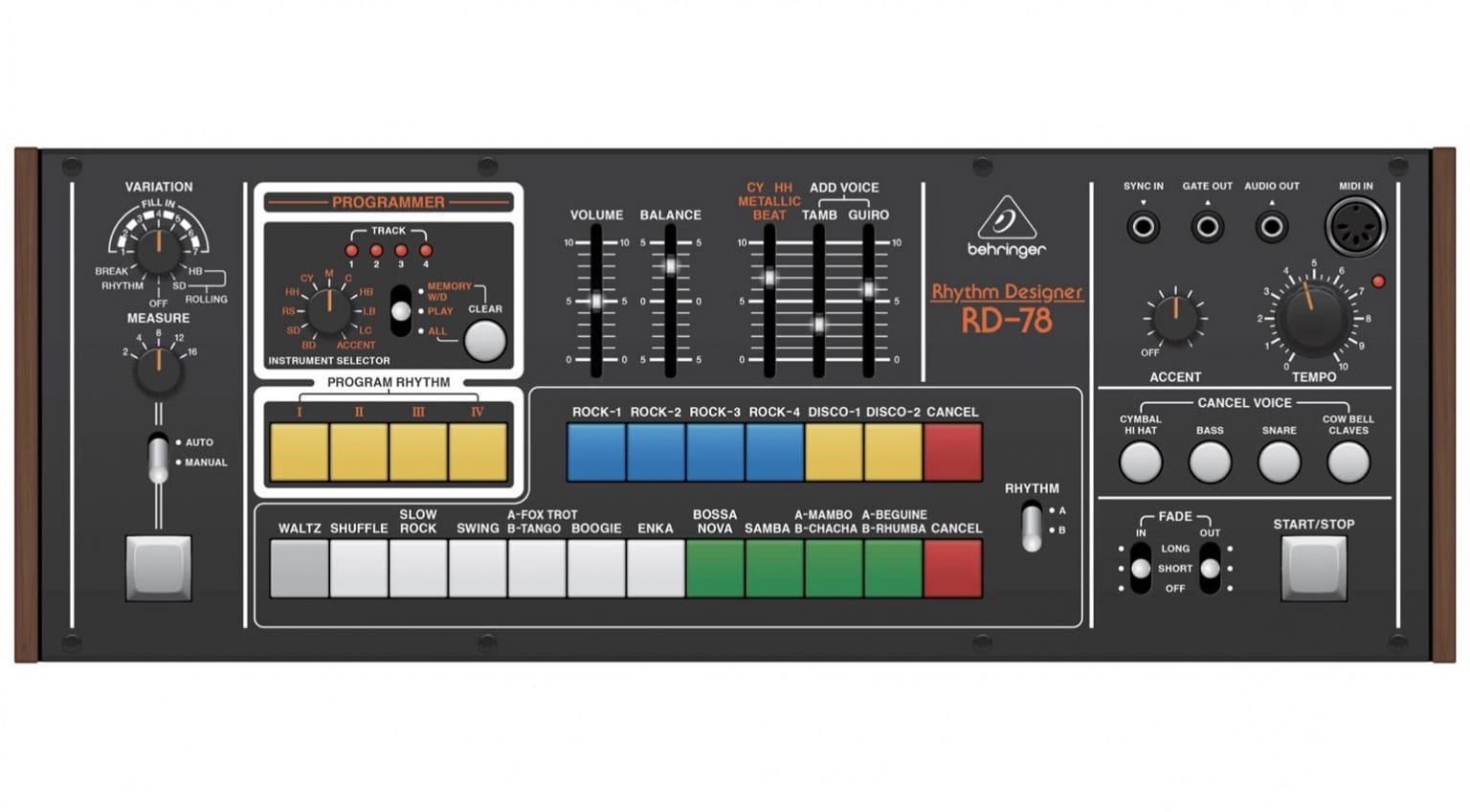 Uli asks if you want a CR78 clone with a little less rhumba? And an RD ...