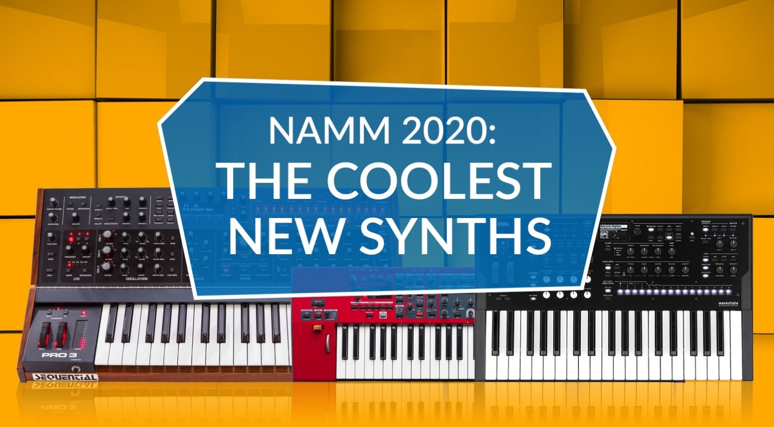 NAMM 2020: The Coolest New Synthesizers by Korg, Erica, Nord ...