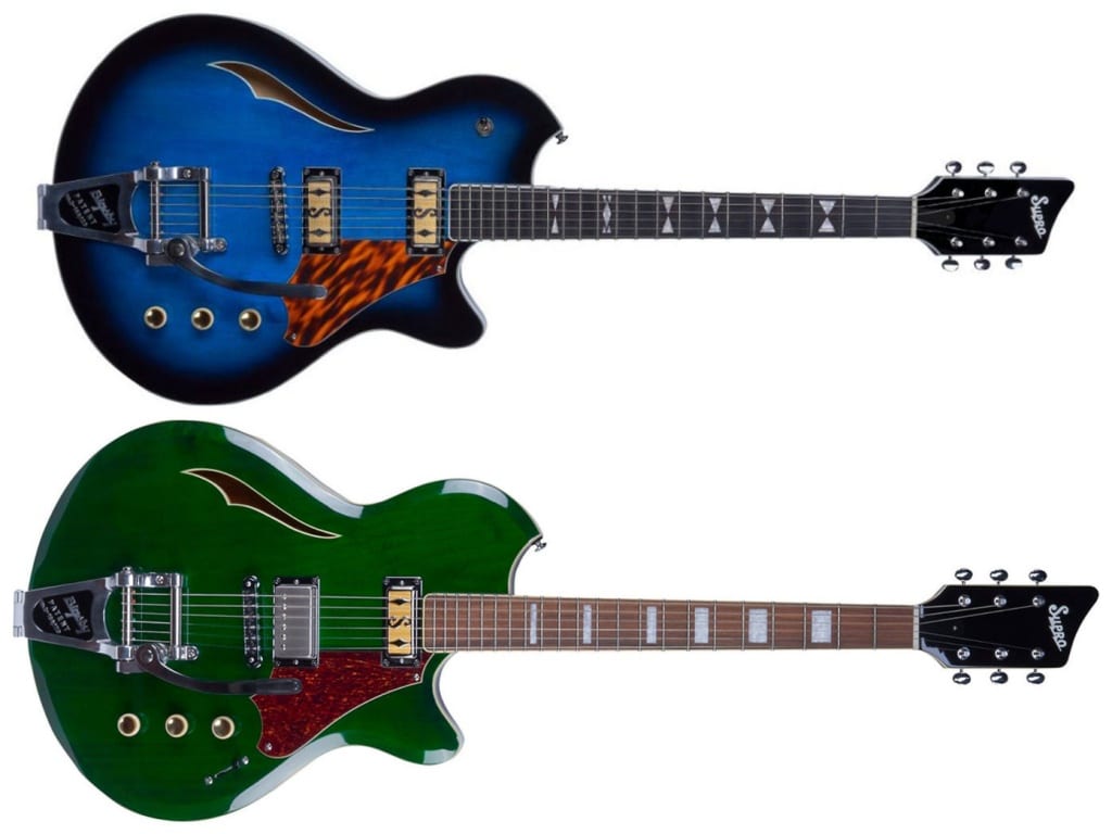 NAMM 2020: Supro debuts sumptuous new Conquistador and Clermont models ...