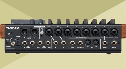 NAMM 2020: TASCAM Model 12 digital recorder and desktop mixer ...