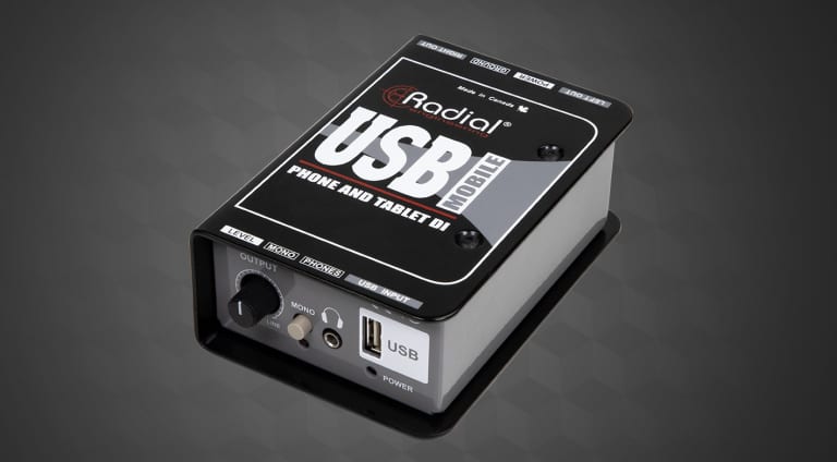 Radial Engineering USB-Mobile: An active DI box for smartphones and ...