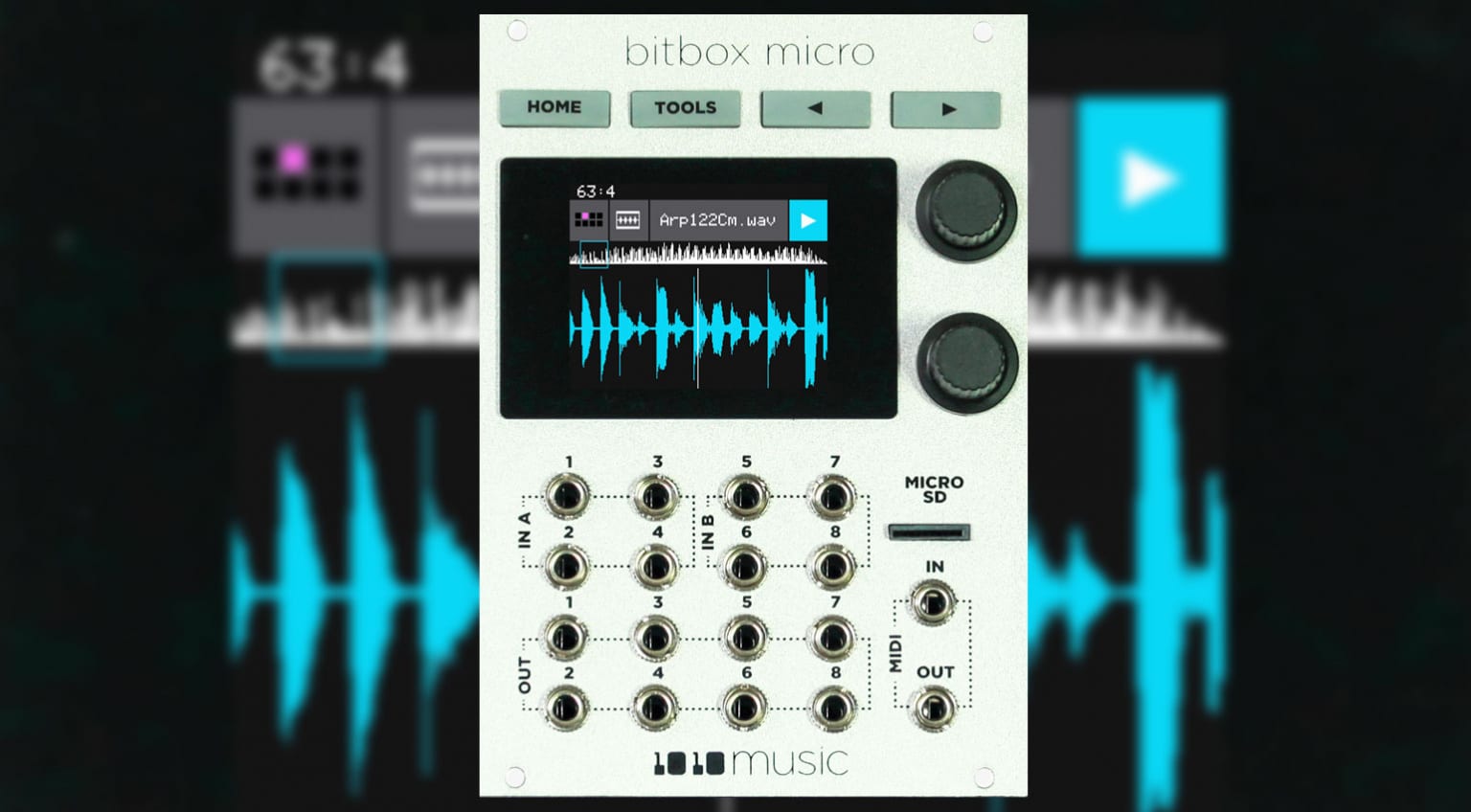 1010music bitbox micro: cute and compact Eurorack sampler - gearnews.com