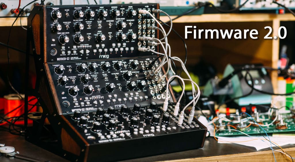Moog Mother-32 firmware update enhances the on-board sequencer - gearnews.com