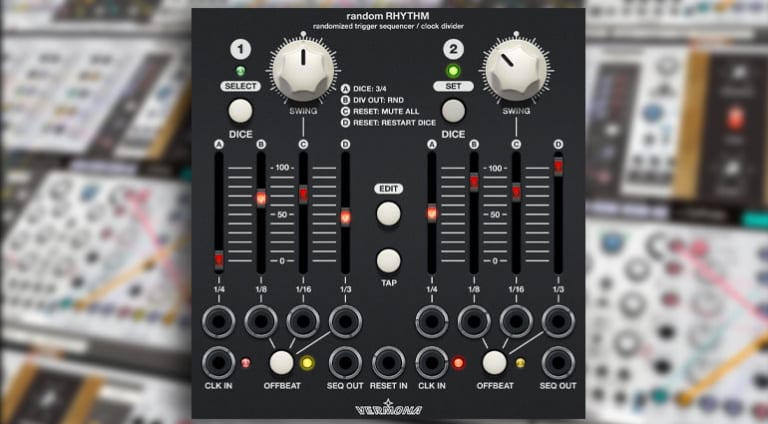 Softube Modular virtualises Vermona RandomRhythm pattern machine ...