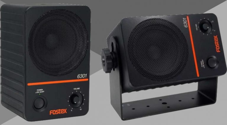 Fostex upgrades the 6301-series studio monitor with Dante connectivity ...
