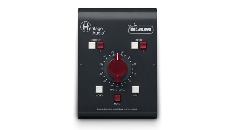 Heritage Audio announces the Baby RAM passive monitor controller ...