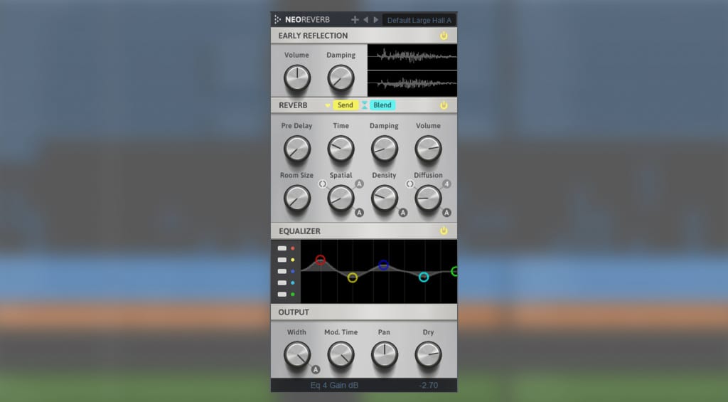 Sound Magic Neo Reverb is a hybrid convolution and algorithmic reverb ...
