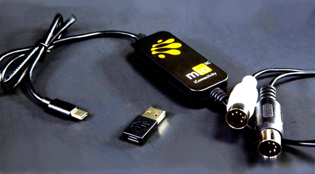 iConnectivity mioXC: The world's first MIDI USB-C interface? - gearnews.com