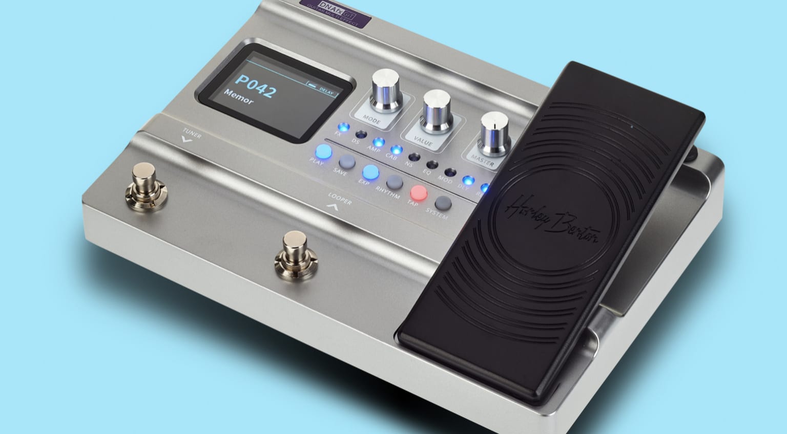 DNAfx GiT Core: Compact Multi-FX pedal from Harley Benton - gearnews.com