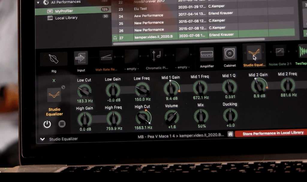Kemper Profiler OS 7.5, now with an Acoustic Simulator - gearnews.com