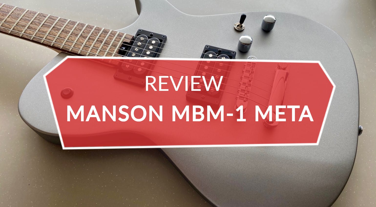 Manson Meta Series MBM-2 revamped Matt Bellamy model announced ...