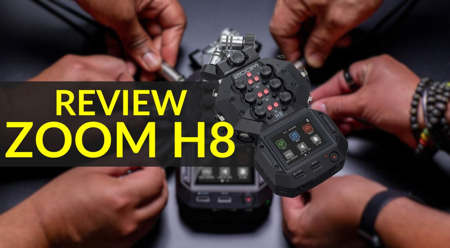 ZOOM H8 Review: The only portable recorder you'll ever need? - gearnews.com