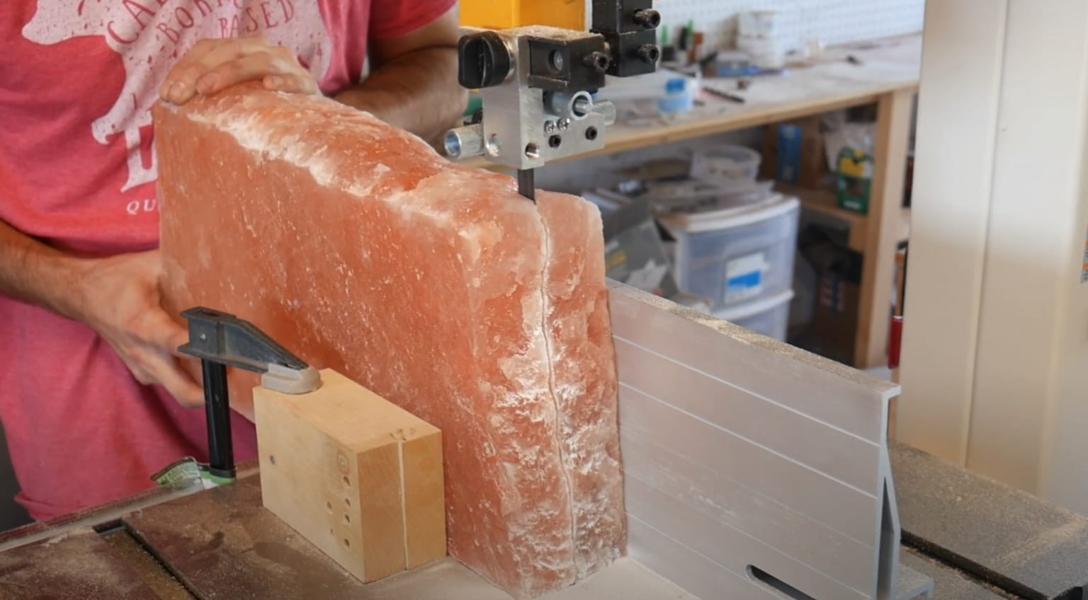An electric guitar made from Himalayan salt! - gearnews.com