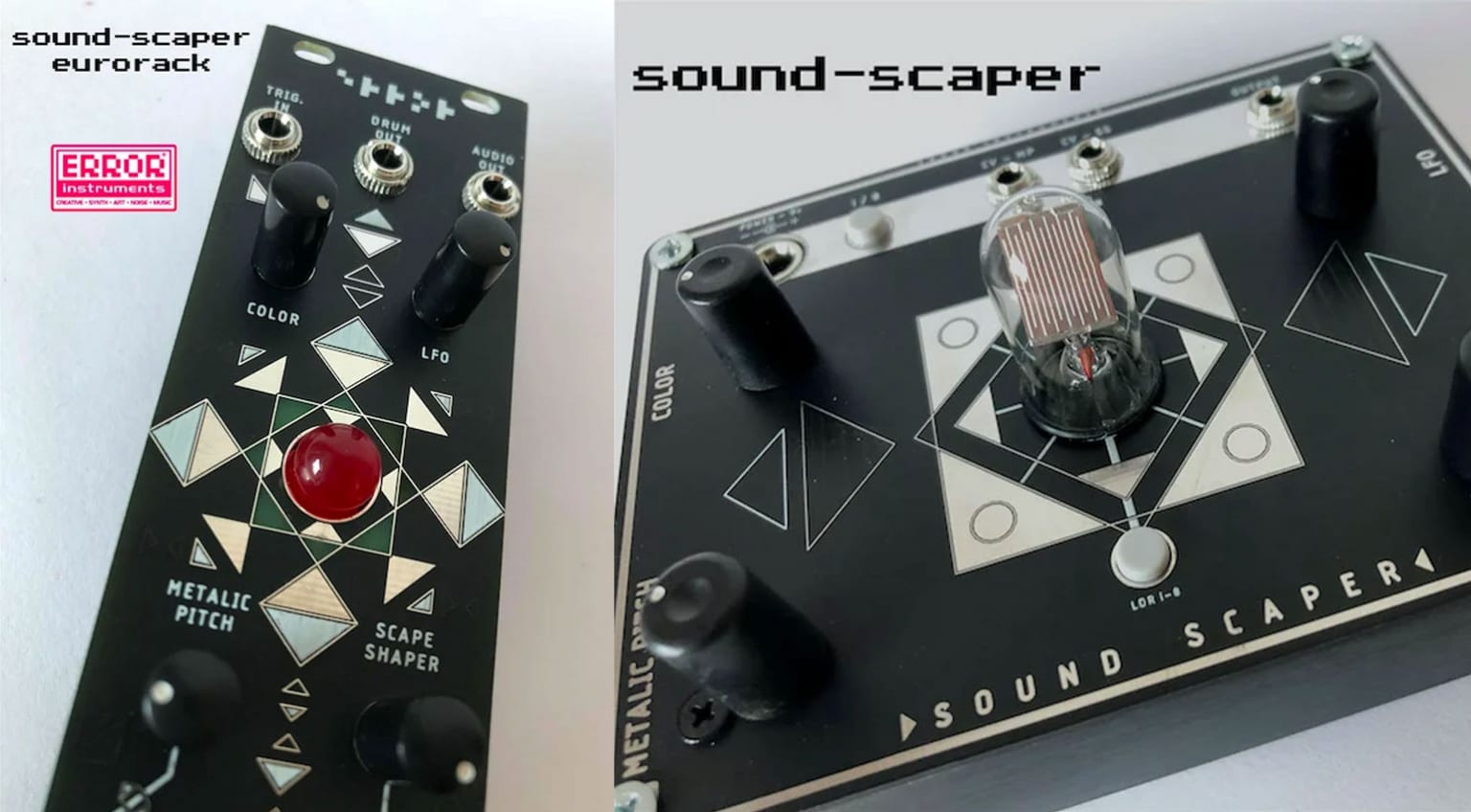 Error Instruments Sound Scaper: Metallic digital sound torturer ...