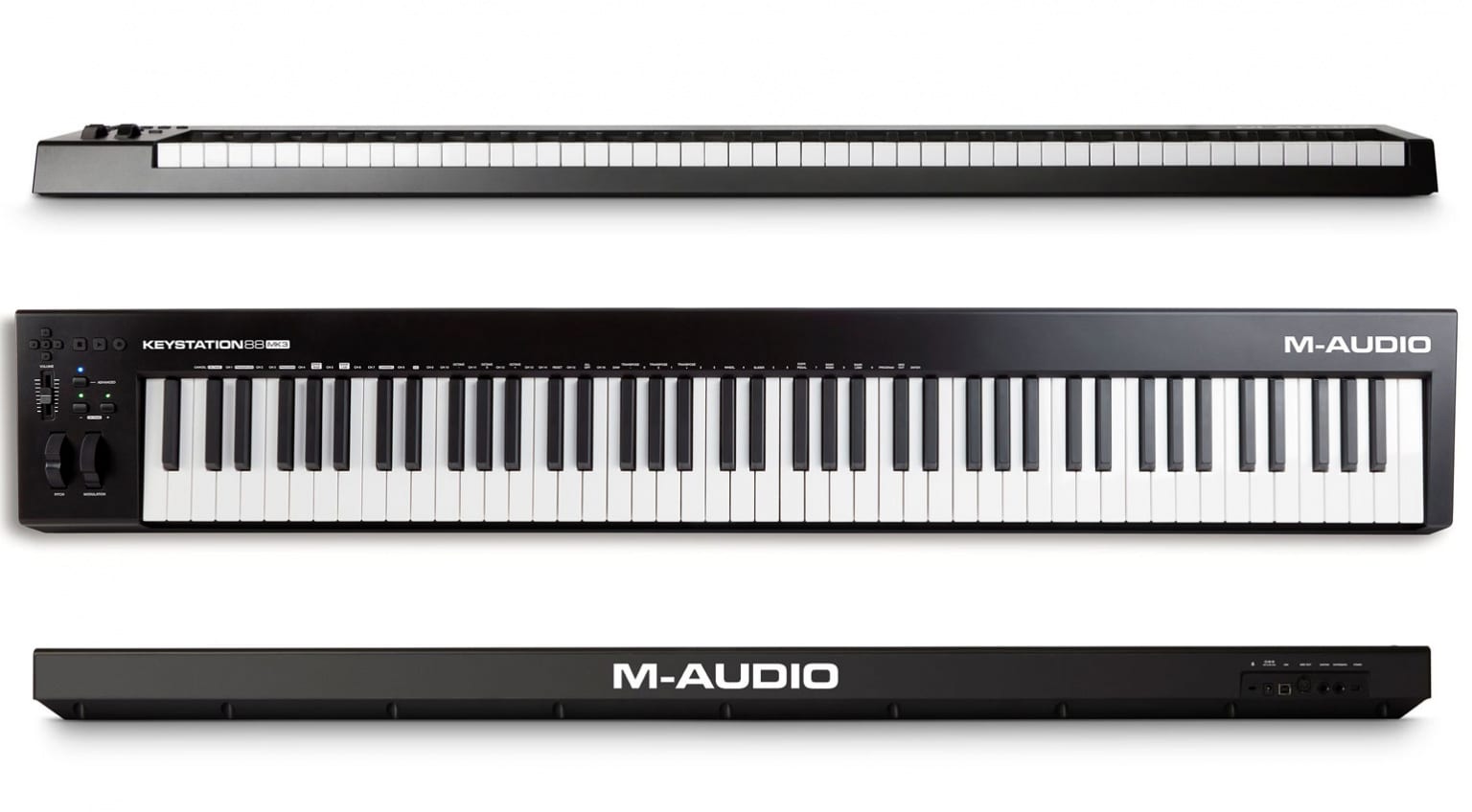 M-Audio Keystation 88 Mk3: The Keystation controller grows wider ...