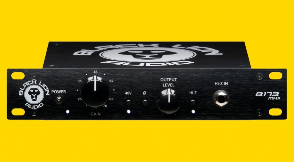 BLA B173 & B12A - British and American-style boutique pres in half-rack ...