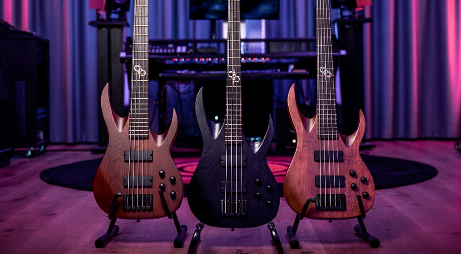 Solar Guitars has just launched its first bass guitars: the AB2 series ...
