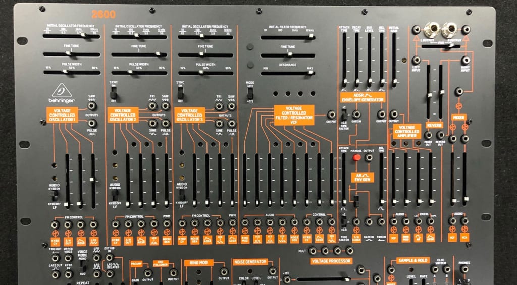 Behringer 2600 is now in production - gearnews.com