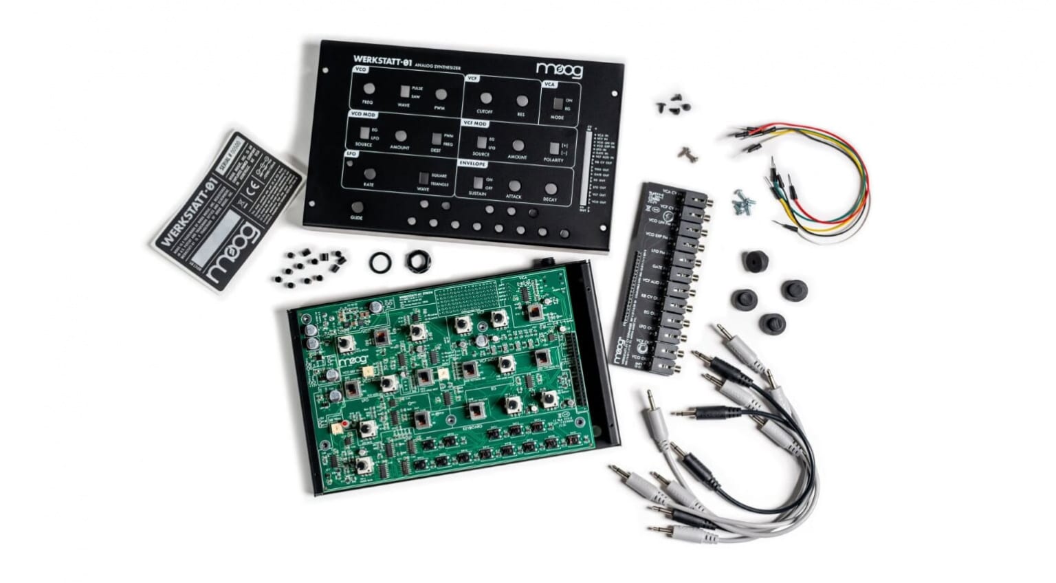 Pre-orders open on Moog Werkstatt-01 analog synth kit and expander ...