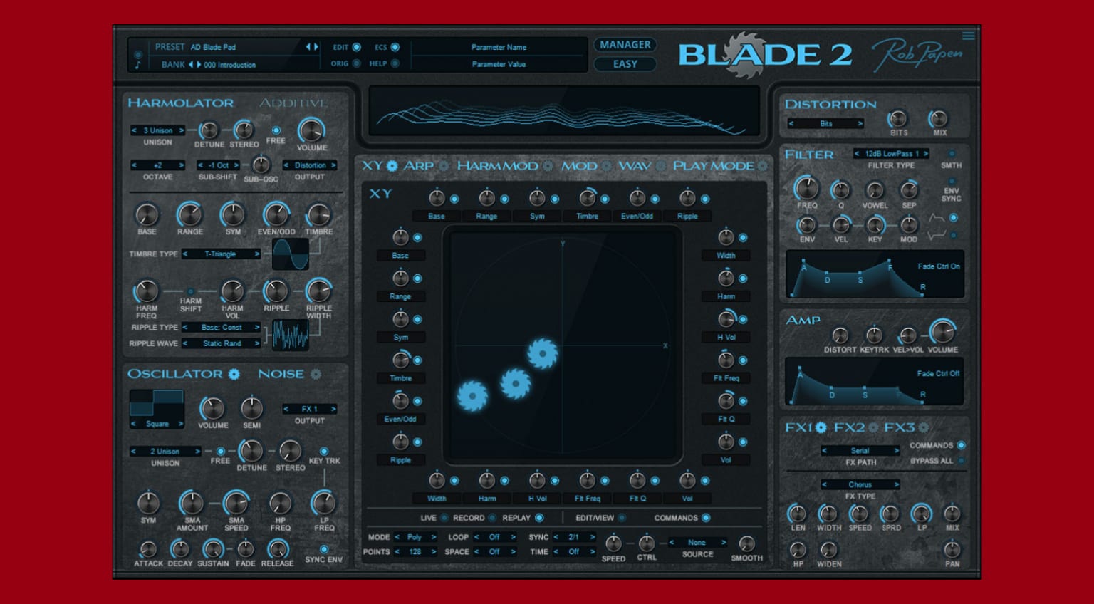 Rob Papen Blade-2: Morph Harmolators with Additive synthesis and roll ...