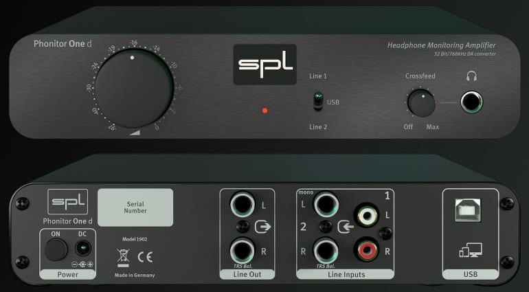 Phonitor One and Phonitor One d: Two new headphone amplifiers from SPL - gearnews.com