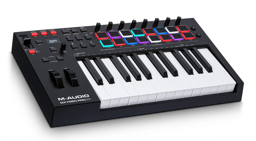 M-Audio Oxygen Pro: The Oxygen keyboard controller is all grown-up now ...