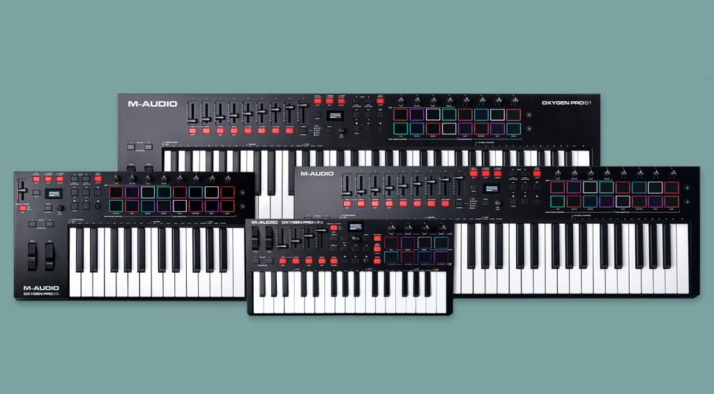 M-Audio Oxygen Pro: The Oxygen keyboard controller is all grown-up now ...