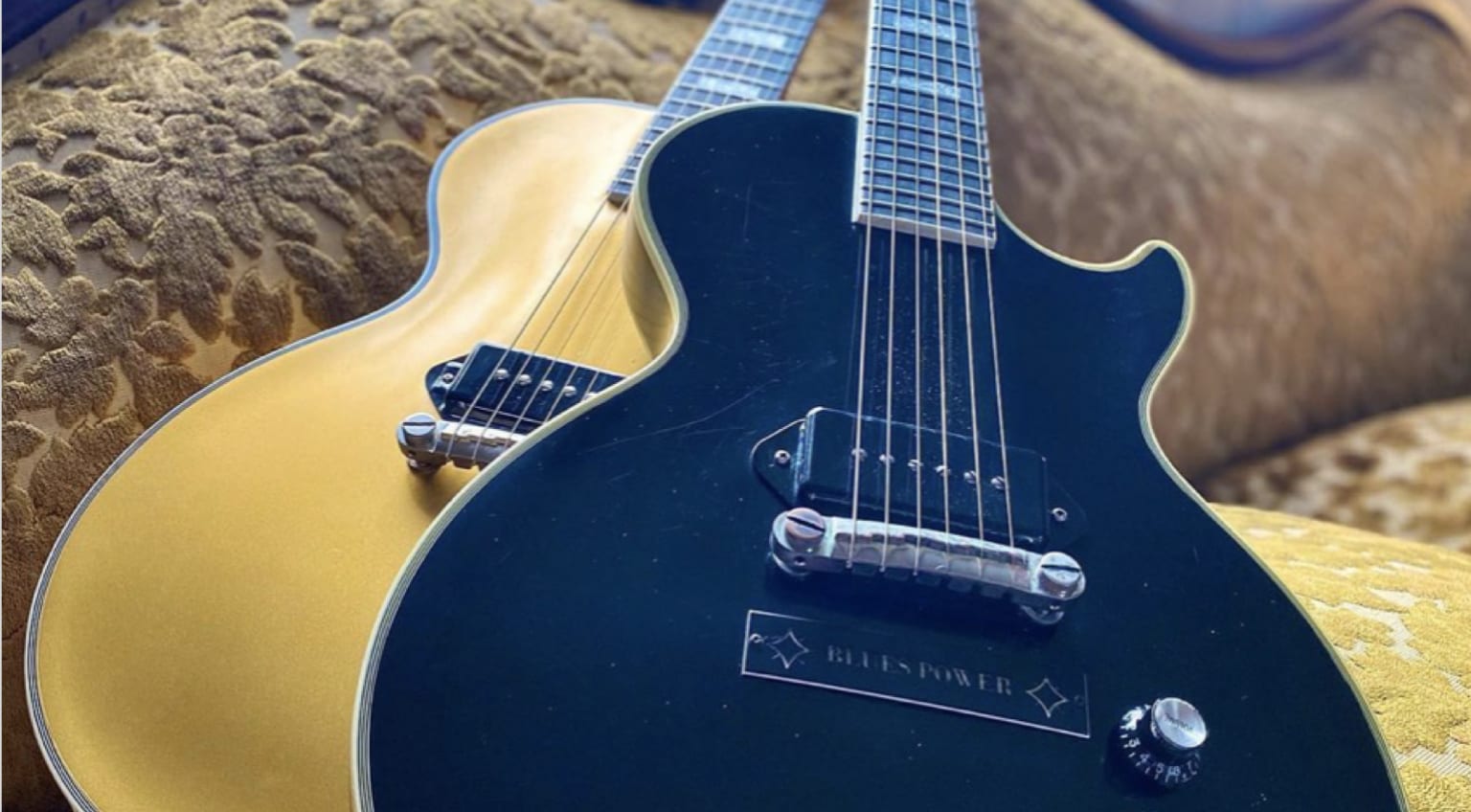 Possible new Epiphone Jared James Nichols Goldtop signature model on ...