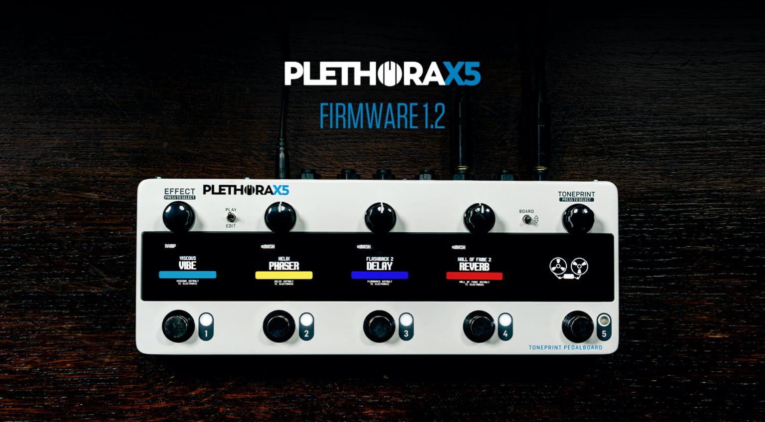TC Electronic PLETHORA X1: TonePrint Stompbox With 14 Legendary Guitar ...