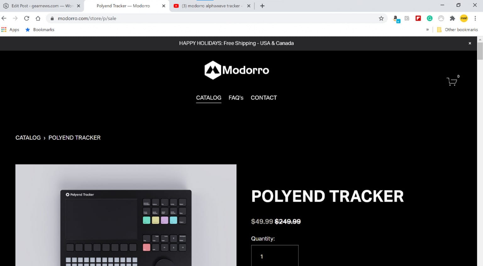 Beware the "Modorro Alphawave Tracker" scam! - gearnews.com
