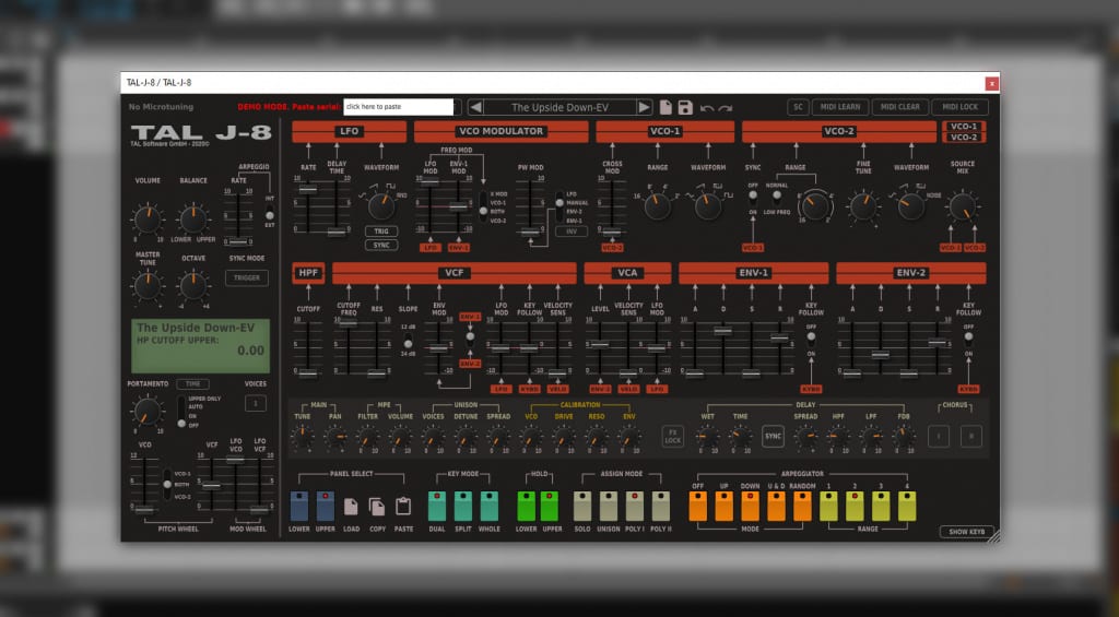 TAL-J-8: Roland's Jupiter-8 captured in a new emulation - gearnews.com