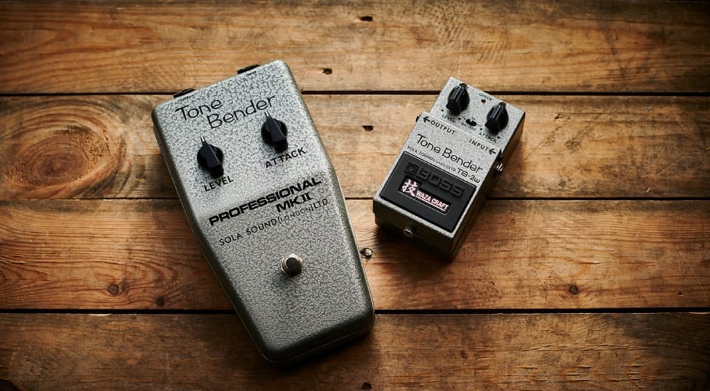 New Boss Waza TB-2W Tone Bender revealed! - based on the Tone Bender MK ...