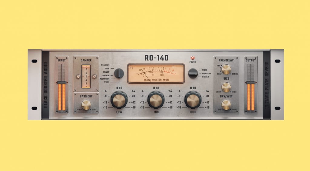 BLA RO-140 emulates all 272 kilos of the old EMT 140 plate reverb ...