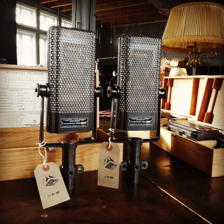 NAMM 2021: Melodium 42Bn ribbon microphone, a 1940s classic brought to ...