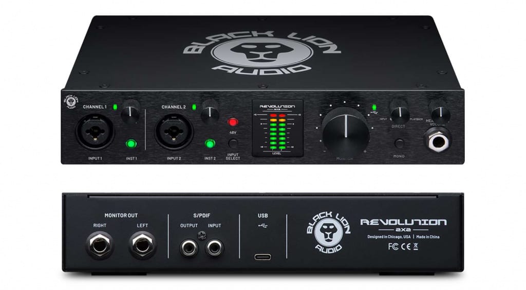 NAMM 2021: Black Lion Audio Revolution 2x2 USB audio interface ...