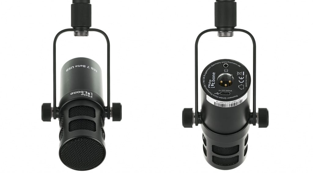 the t.bone MB 7 Beta USB: dynamic mic for podcasting, studio and more ...